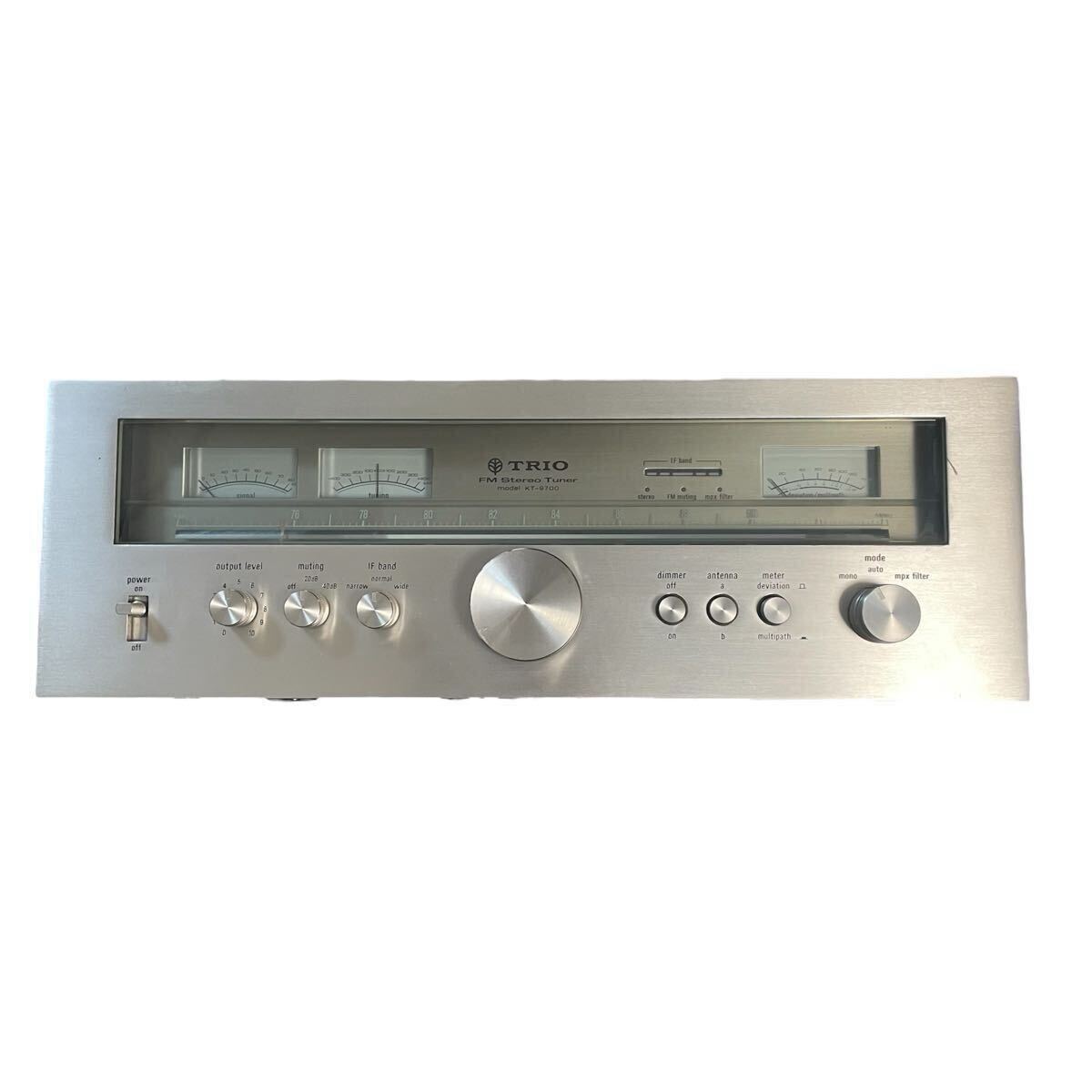 Yahoo!オークション - 名機 TRIO KT-9700 高級ステレオ FMチューナー ...