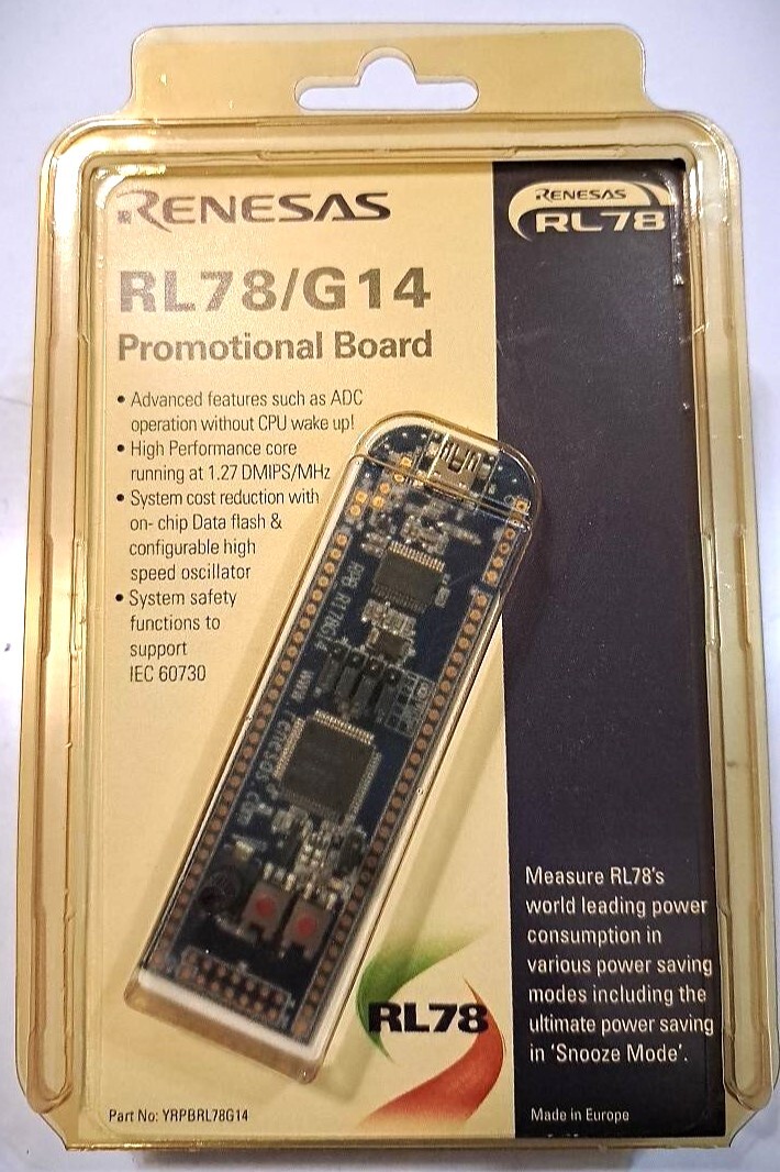Yahoo!オークション - 【RENESAS】RL78／G14 プロモーショナルマイコン...