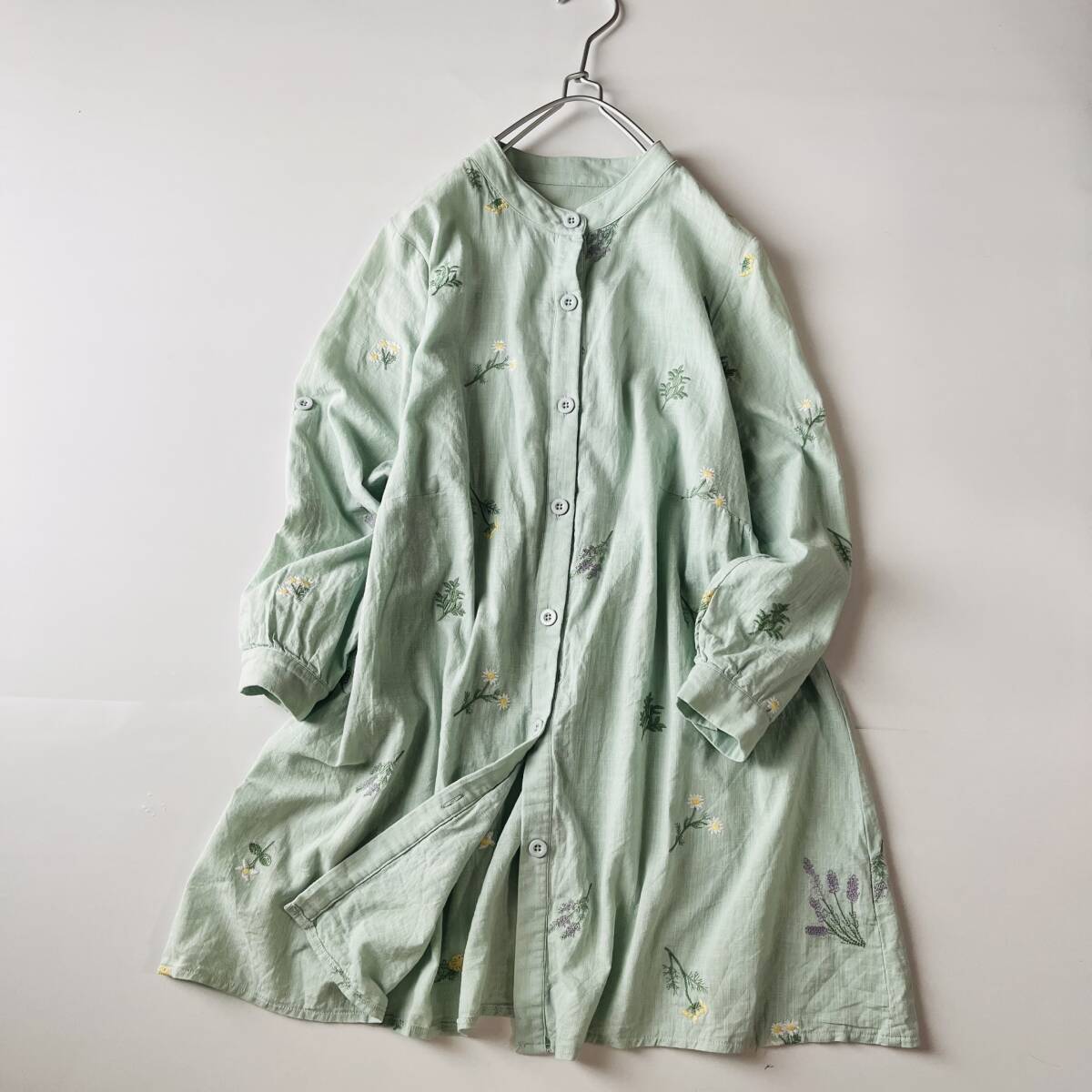 Yahoo!オークション - ③ ココン COCON ボタニカルフラワー 刺繍 エン...