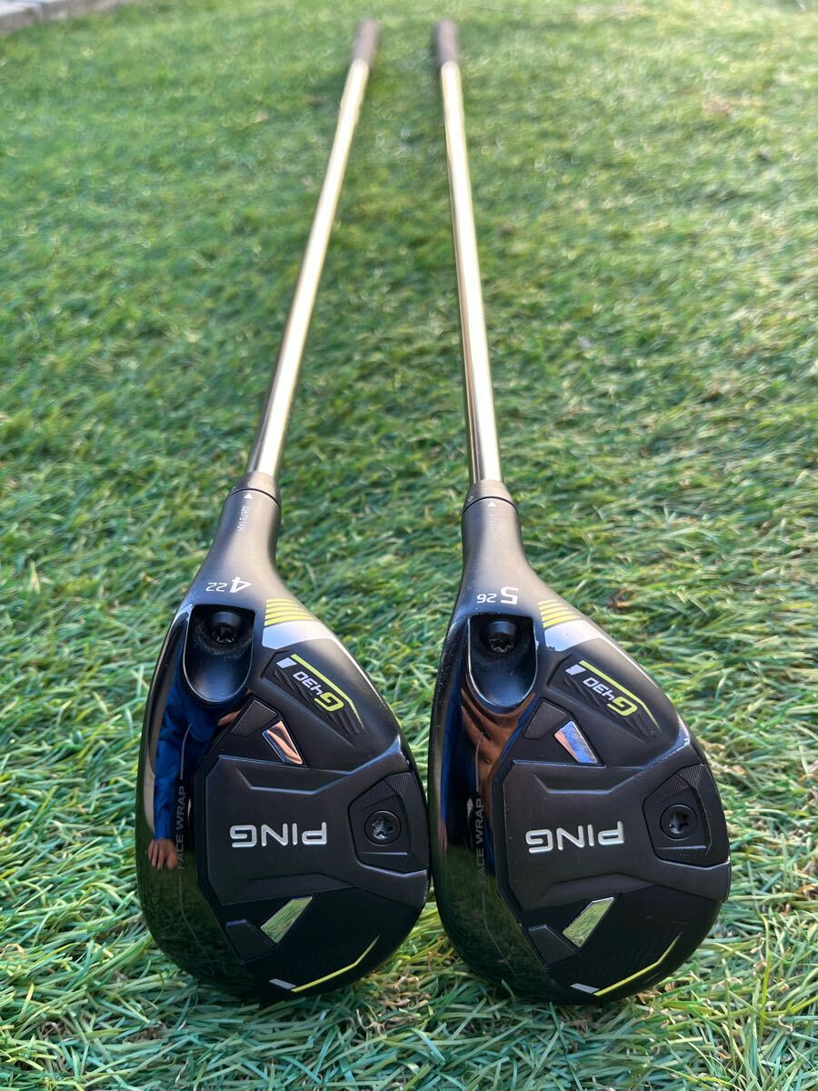 Yahoo!オークション - PING G430 ユーティリティ 5U/4Uセット