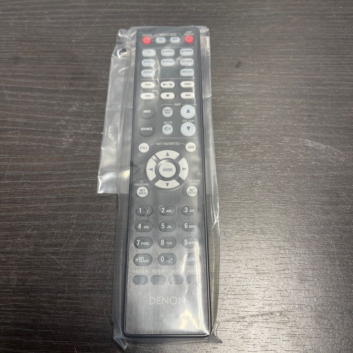 Yahoo!オークション - 「2FC」未使用新品 DENON オーデイオ リモコン R...