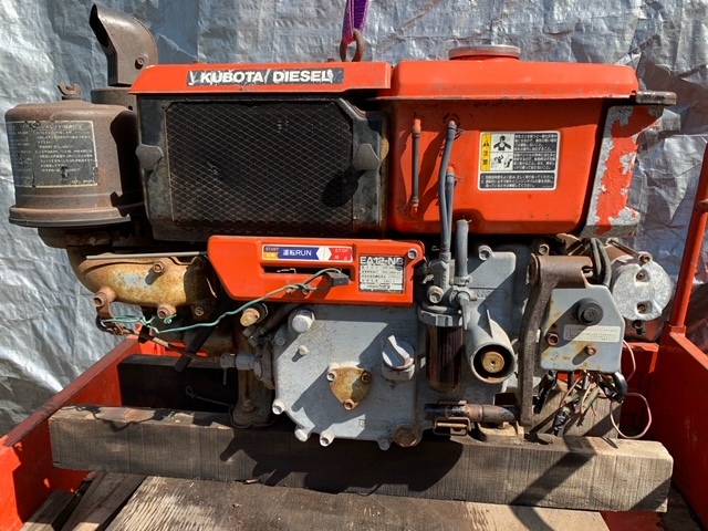 Yahoo!オークション - クボタ直噴ディーゼルエンジンEA12－NB 最大...