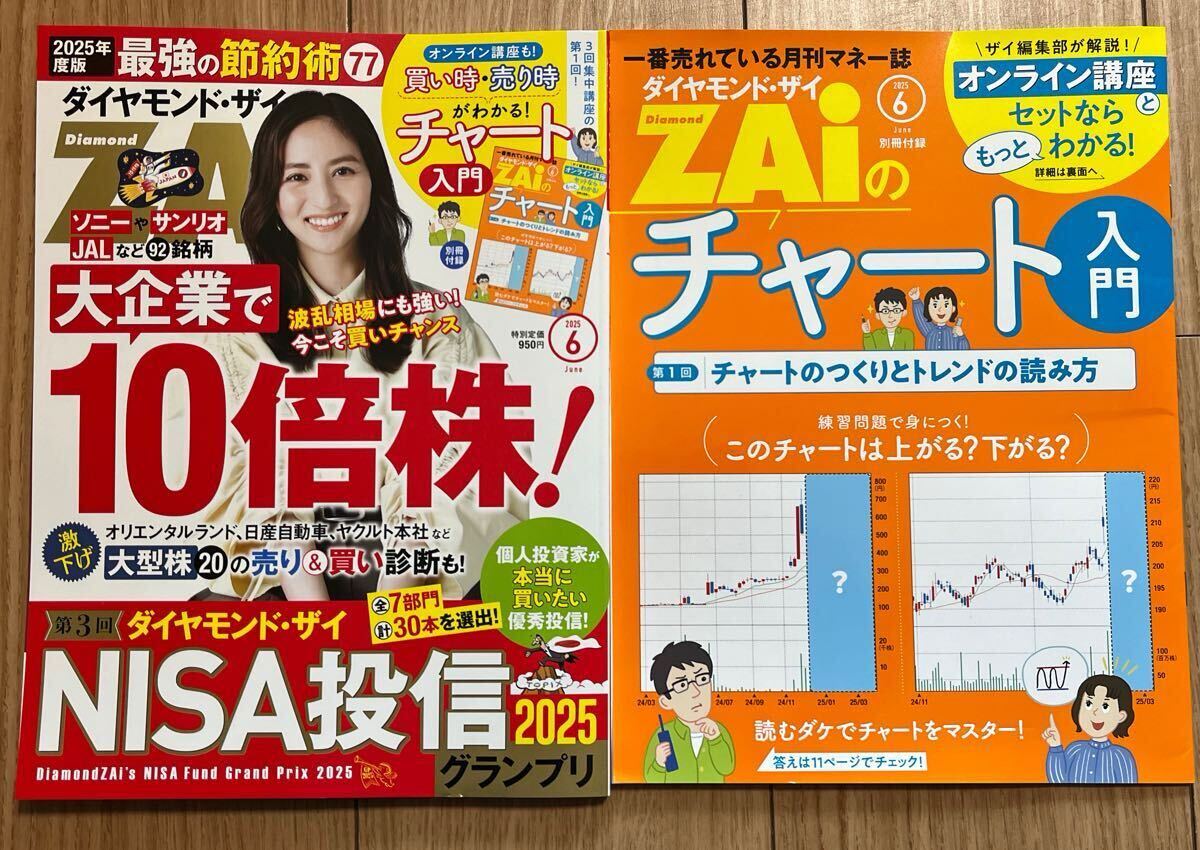 最新 ダイヤモンド ザイ ZAi 2025年6月号 /付録あり(マネープラン)｜売買されたオークション情報、yahooの商品情報をアーカイブ公開 - オークファン（aucfan.com）