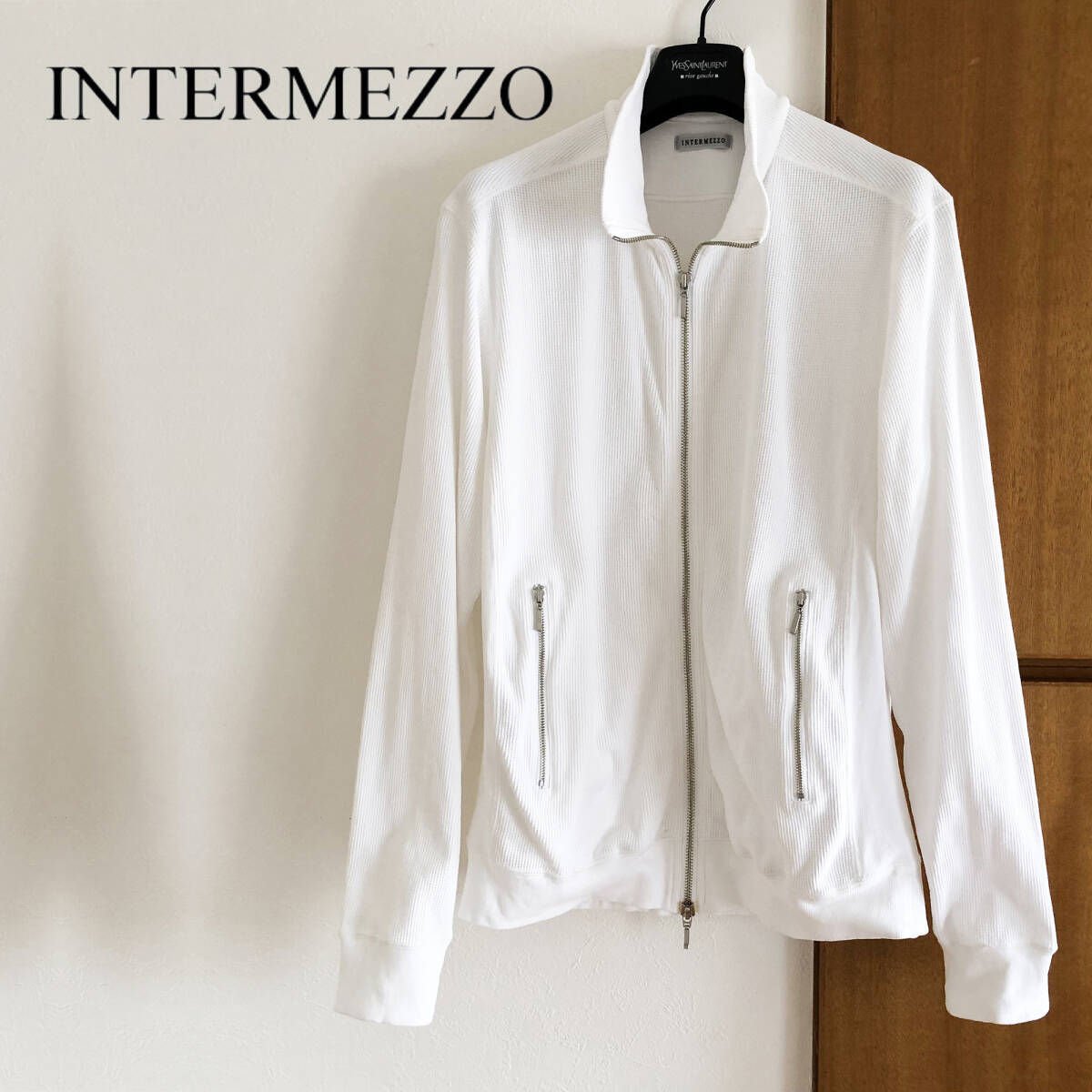 INTERMEZZO/インターメッツォ メンズ ブルゾン 白/ホワイト コットンジャケット 羽織り L DURBAN/ダーバン(Lサイズ)｜売買されたオークション情報、yahooの商品情報を ...