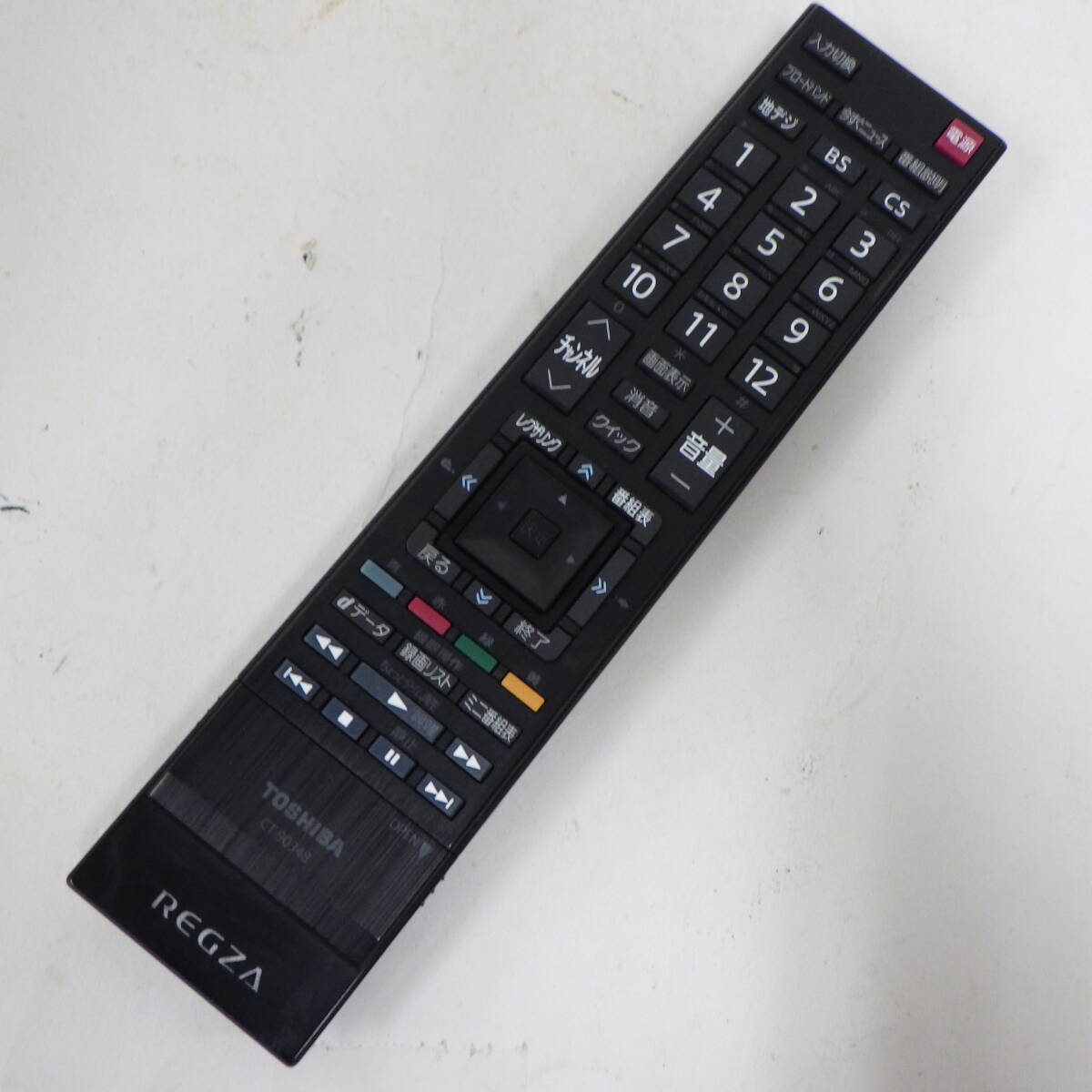 Yahoo!オークション - TOSHIBA 東芝 REGZA テレビ リモコン CT-90348