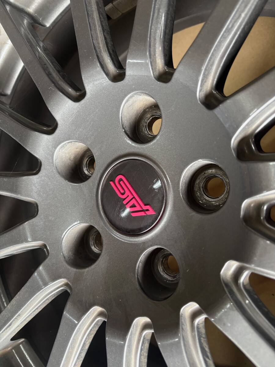 Yahoo!オークション - STIホイール REGNO 235/50R18 タイヤ 4本 スバ...