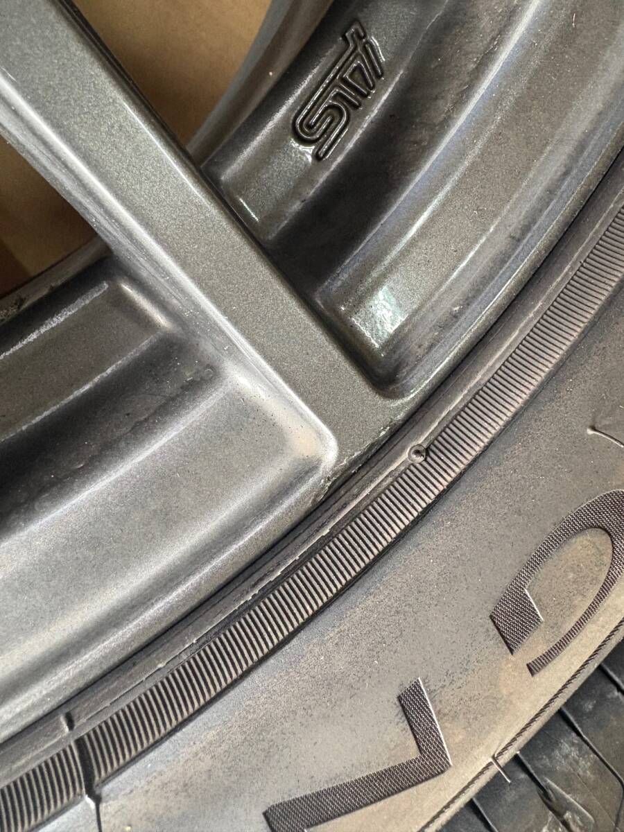 Yahoo!オークション - STIホイール REGNO 235/50R18 タイヤ 4本 スバ...