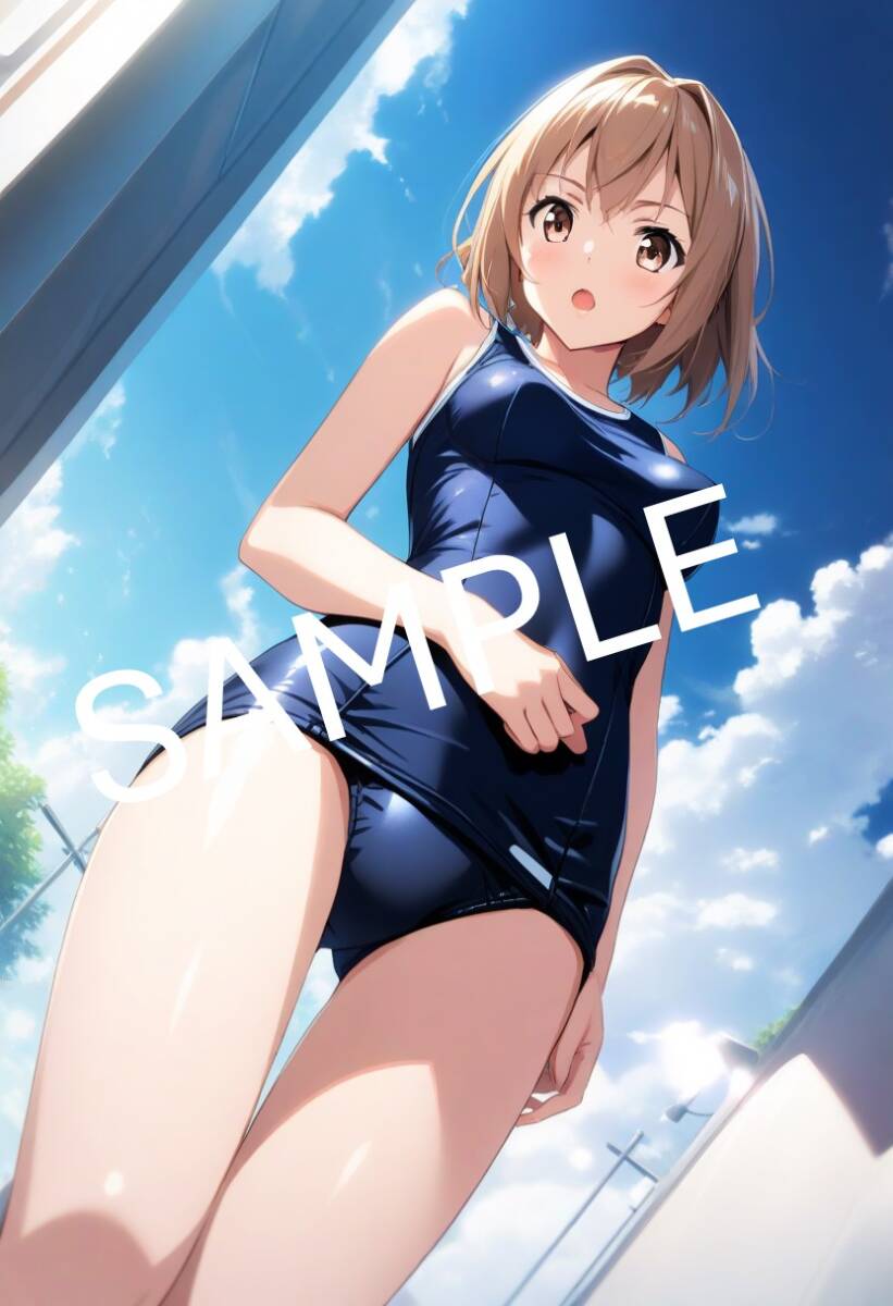 Yahoo!オークション - 全て1点物 A4 ポスター イラスト 一点物 AI 同...