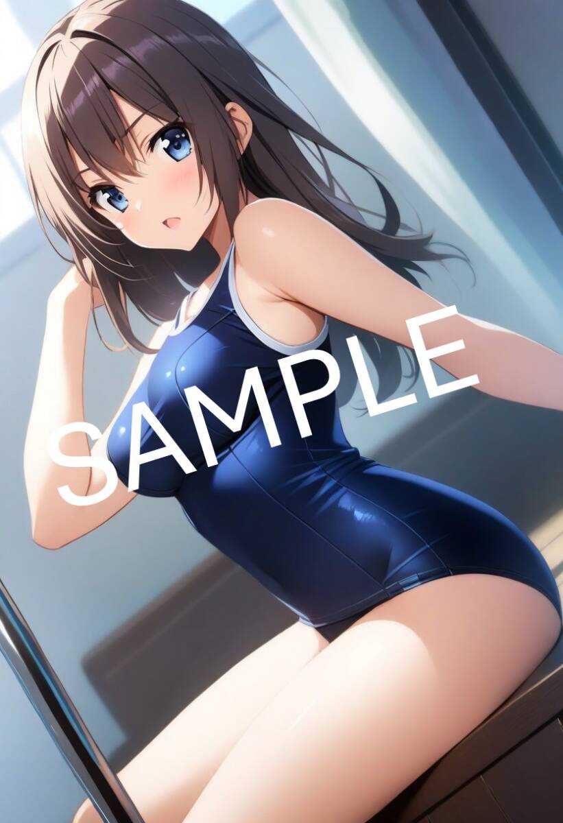 Yahoo!オークション - 全て1点物 A4 ポスター イラスト 一点物 AI 同...