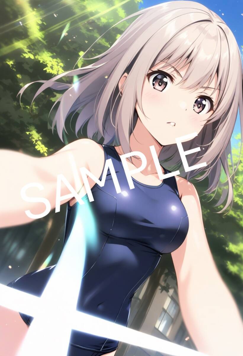 Yahoo!オークション - 全て1点物 A4 ポスター イラスト 一点物 AI 同...