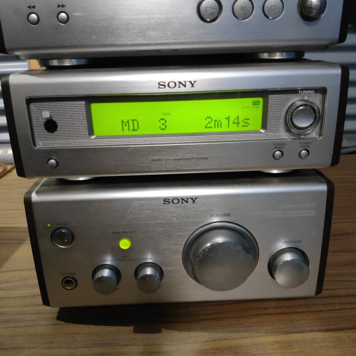 送料無料(793)SONY ソニー コンポ MD アンプ チューナー セット 送料無料(793)SONY ソニー コンポ MD アンプ チューナー セット