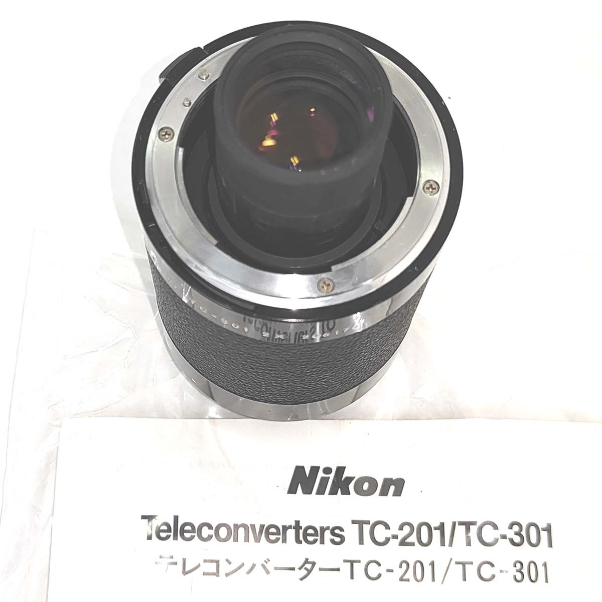 Yahoo!オークション - Nikon純正 2倍テレコン Nikon Teleconverter TC-...