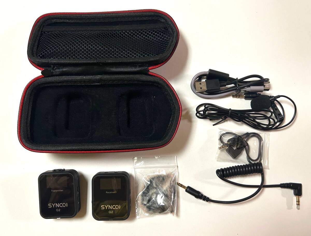 Yahoo!オークション - synco g2-2.4GHzワイヤレスマイクシステム-カメ...