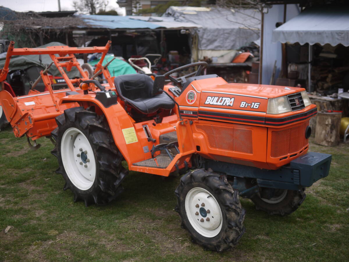 Yahoo!オークション - クボタトラクター B1－16 16馬力 4WD 3気筒...