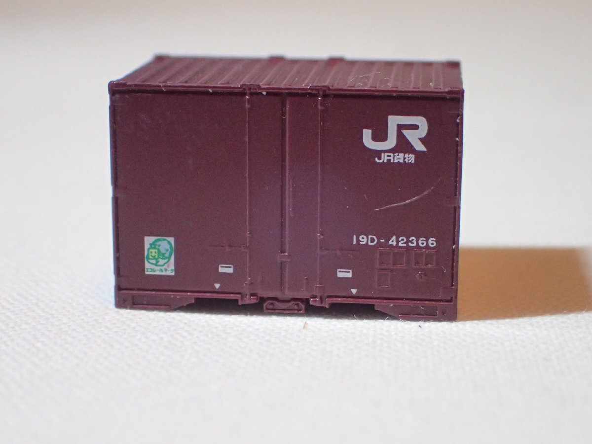 Yahoo!オークション - TOMIX 3153 JRF 19D-42000形コンテナ 1個2 エコ...