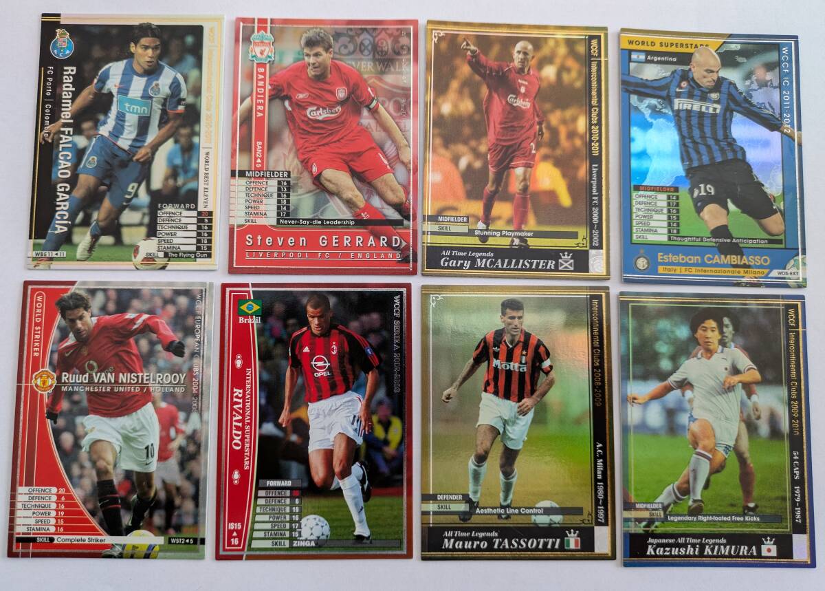 Yahoo!オークション - WCCF レアカードセットD 8枚