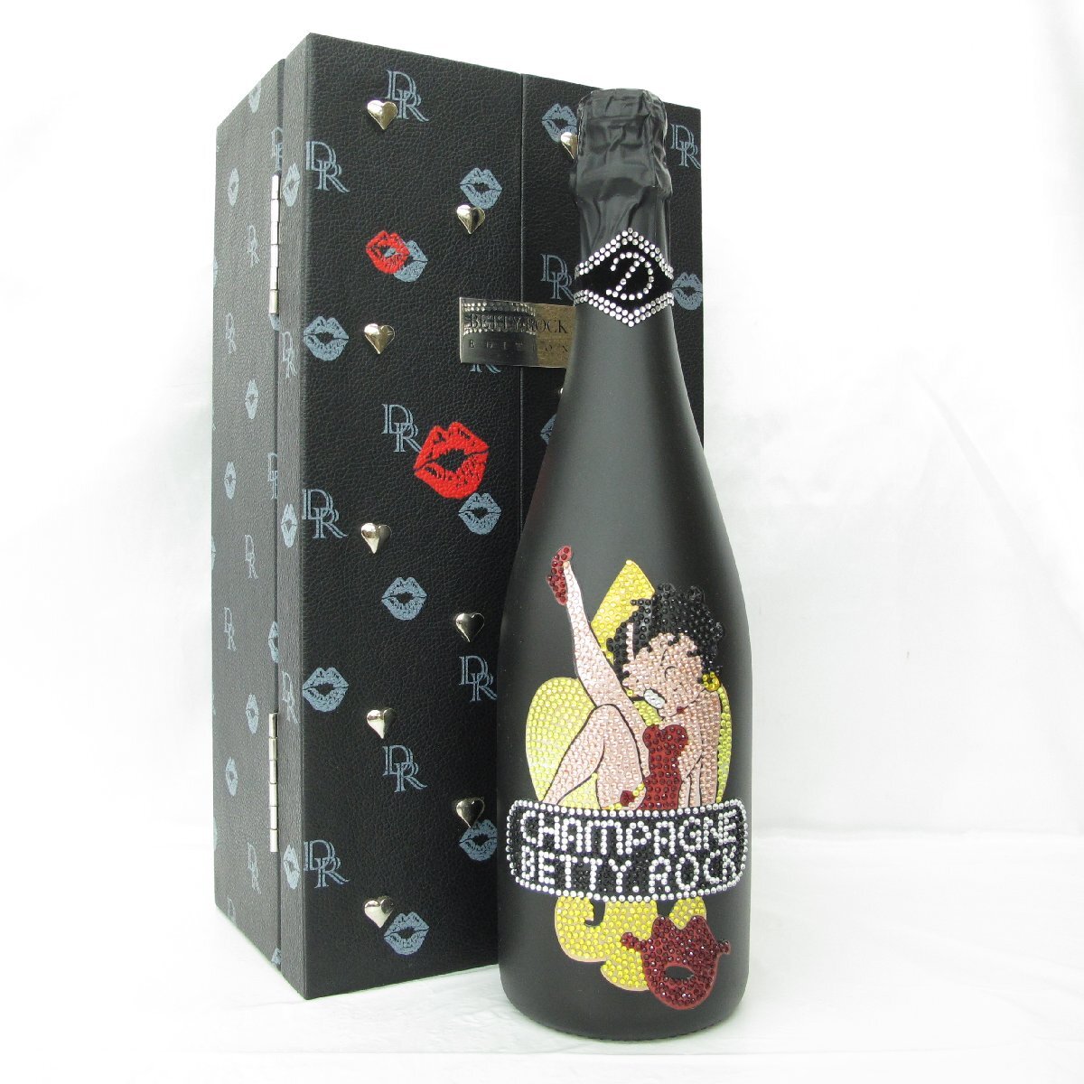 1円 未開栓 D.ROCK ダイヤモンド ロック ベティーロック ブラック エディション シャンパン 750ml 12% ケース付 11816113 0414(シャンパーニュ)｜売買された ...