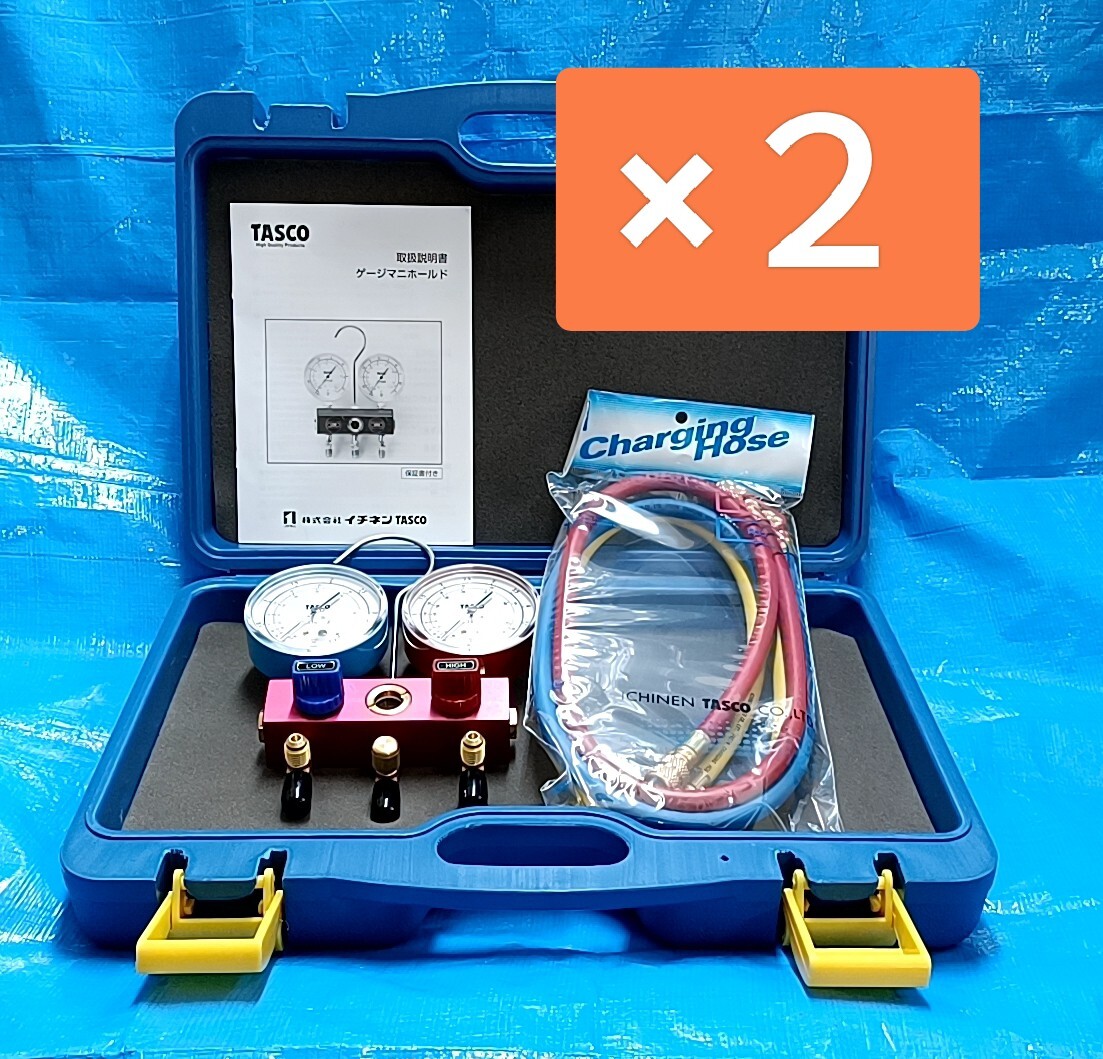 Yahoo!オークション - 送料無料【激安】マニホールドゲージ TASCO R410...