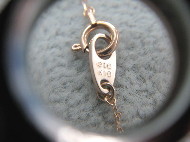 Yahoo!オークション - 良品 ete エテ K10 刻印 PG ピンクゴールド 1P ...