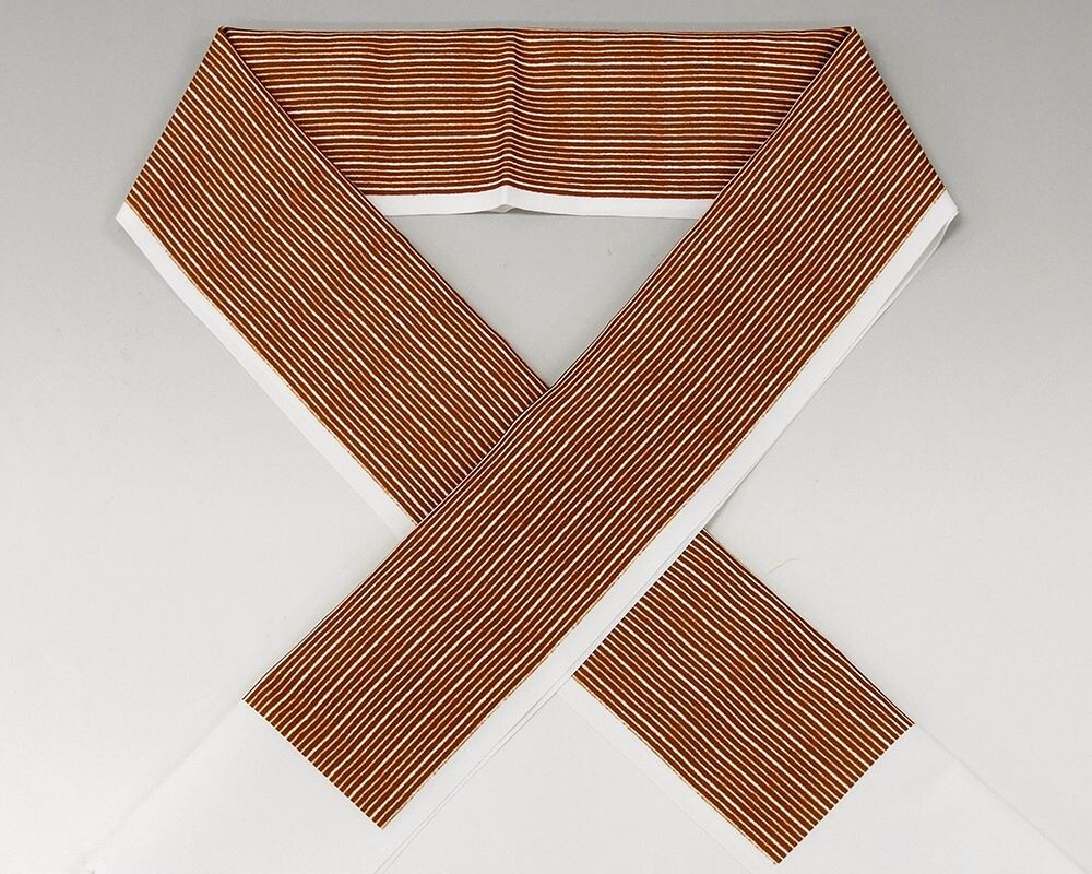 Yahoo!オークション - 和装小物 半衿 ポリエステル 縞模様 半襟 新品 n...