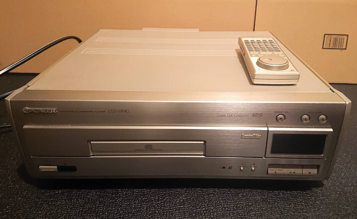 Yahoo!オークション - パイオニア CLD-HF9G CD/LD両面再生 高級機 純正...