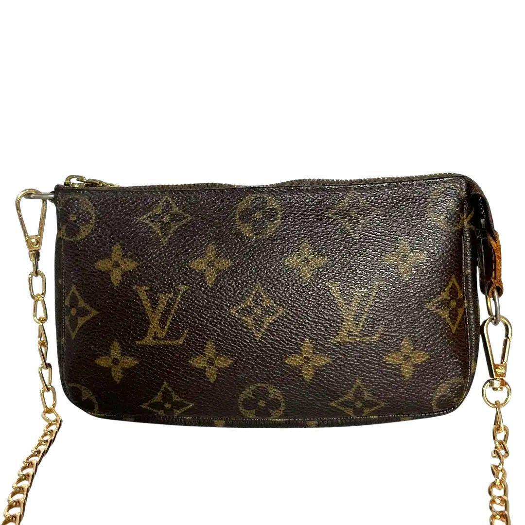 鑑定済】ルイヴィトン LOUIS VUITTON アクセソワール モノグラム 鑑定済】ルイヴィトン LOUIS VUITTON アクセソワール モノグラム