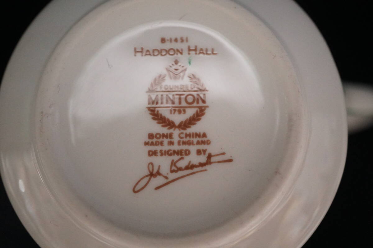 Yahoo!オークション - 【AA3】 ミントン ハドンホール カップ＆ソーサ ...