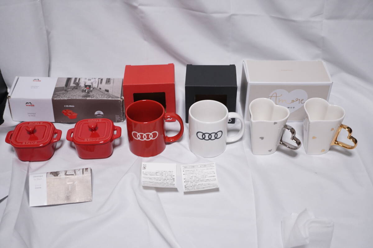 Yahoo!オークション - 【AA6】 マグカップ4客 アウディ2客+Francfranc2...