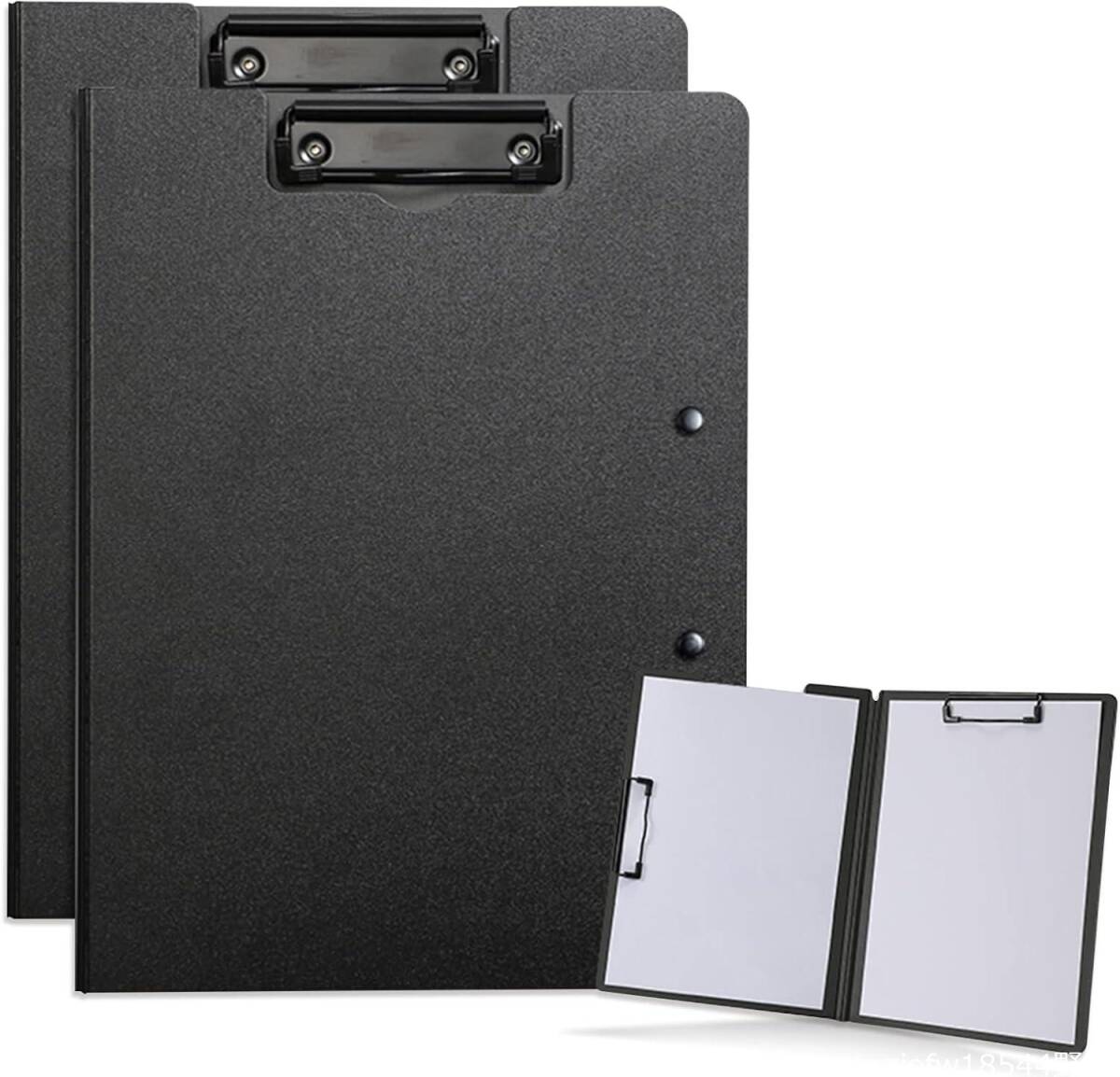 Yahoo!オークション - ALLMIRA バインダー a4 2つ折り 2個セット クリ...