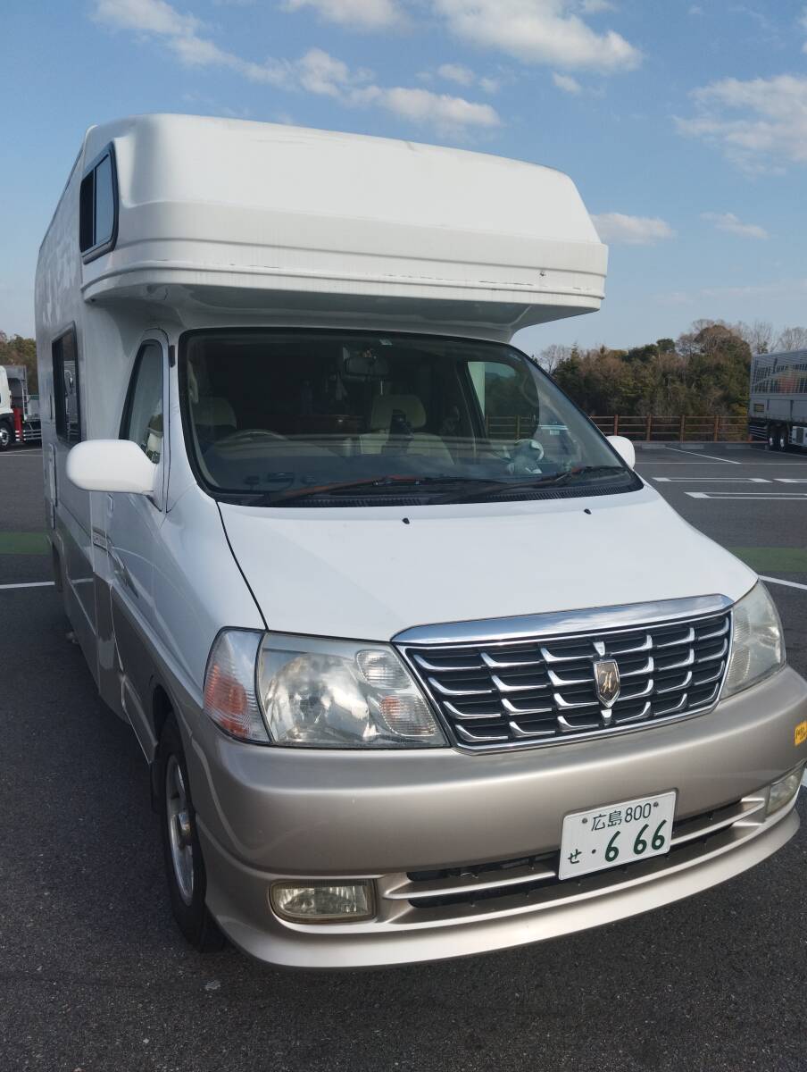 Yahoo!オークション - トヨタ グランドハイエース キャンピングカー 7...