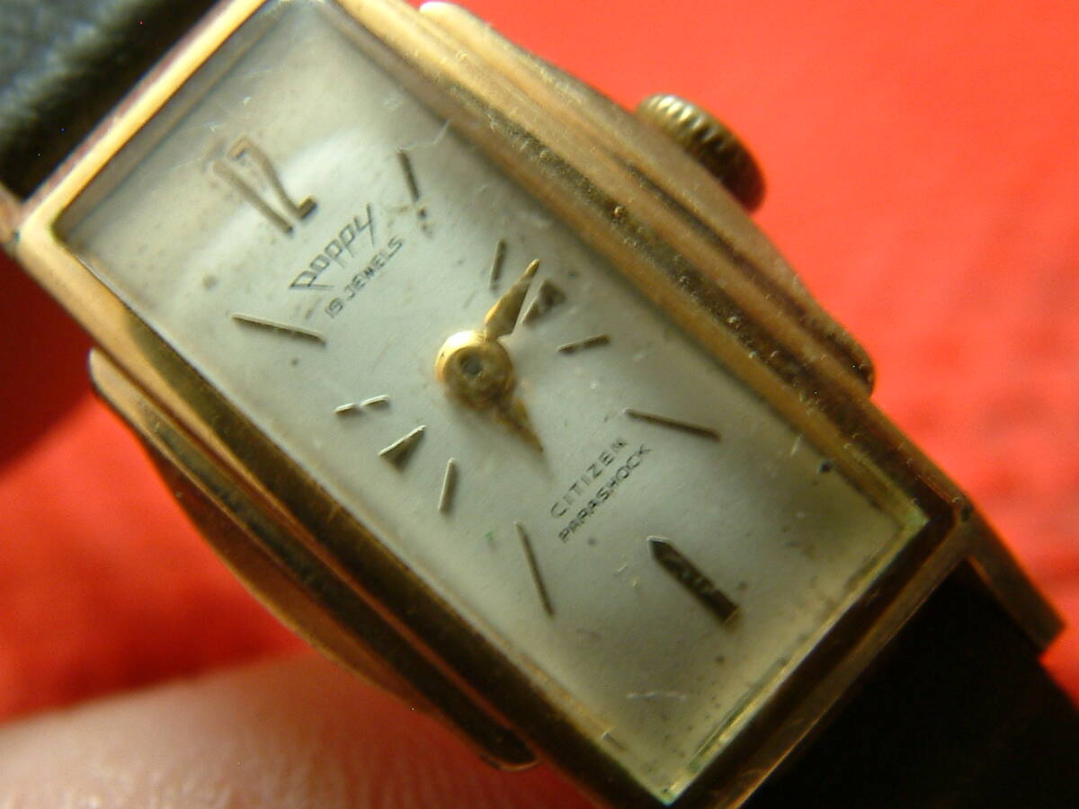 Yahoo!オークション - アンティーク Citizen poppy 14K GP 実働品です