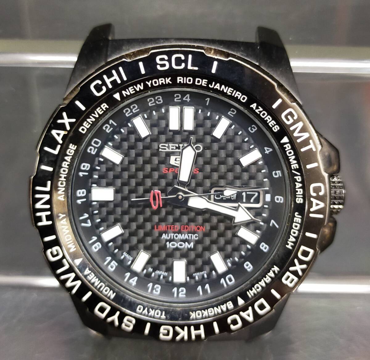 Yahoo!オークション - 腕時計 SEIKO 5 SPORTS 4R36-04A0 自動巻き 24石...