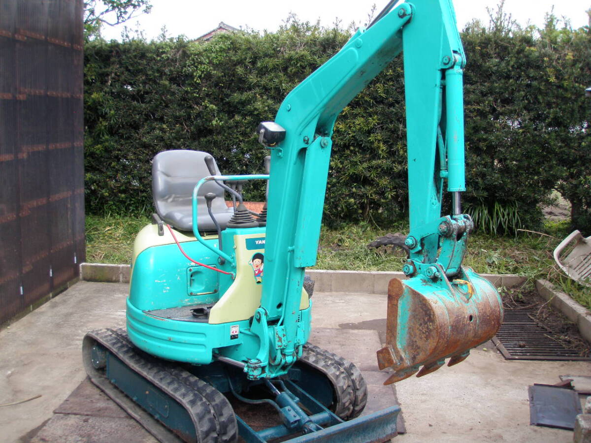 Yahoo!オークション - ヤンマーミニユンボ VIO10 走行2速