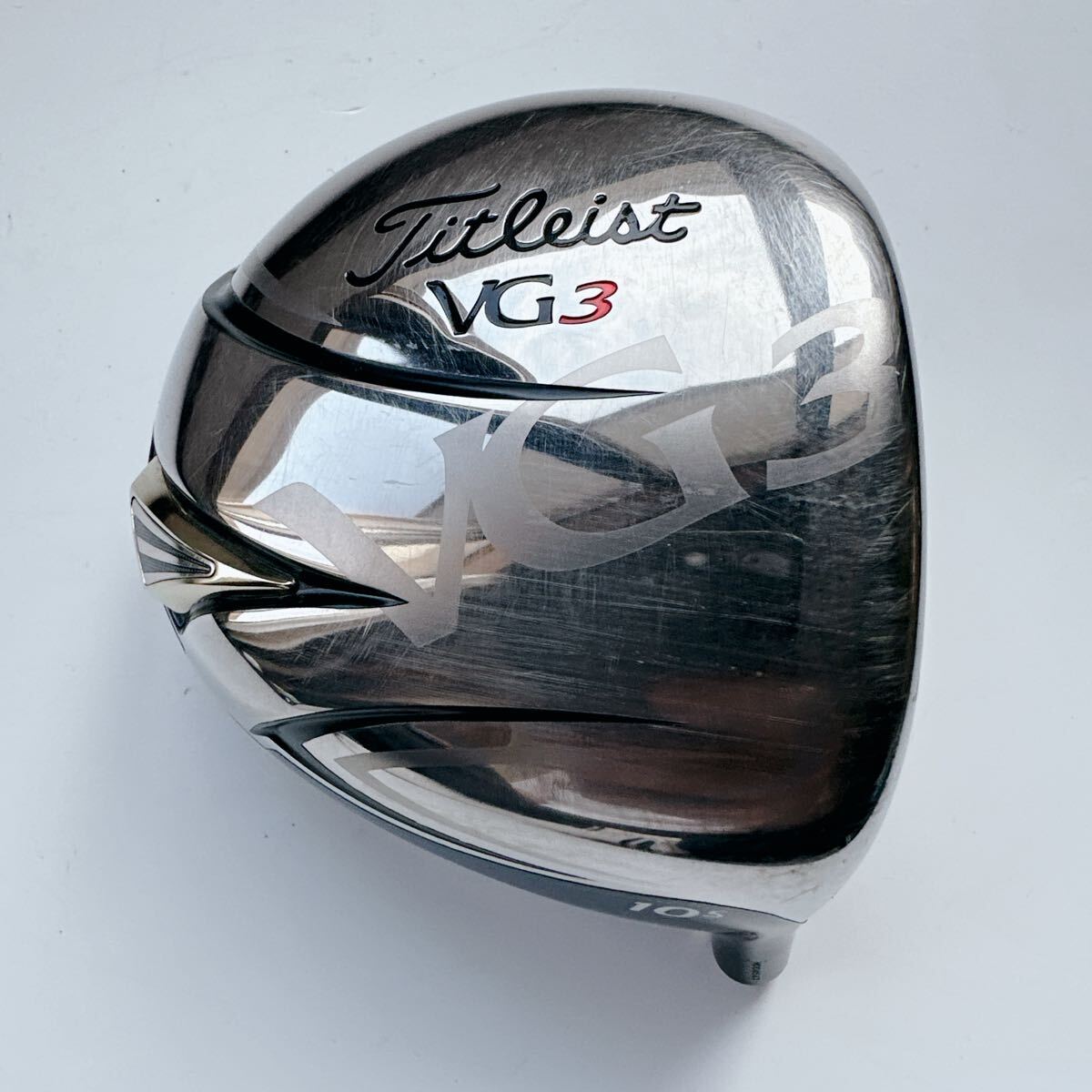 Yahoo!オークション - タイトリスト vg3 10.5度 ドライバーヘッド