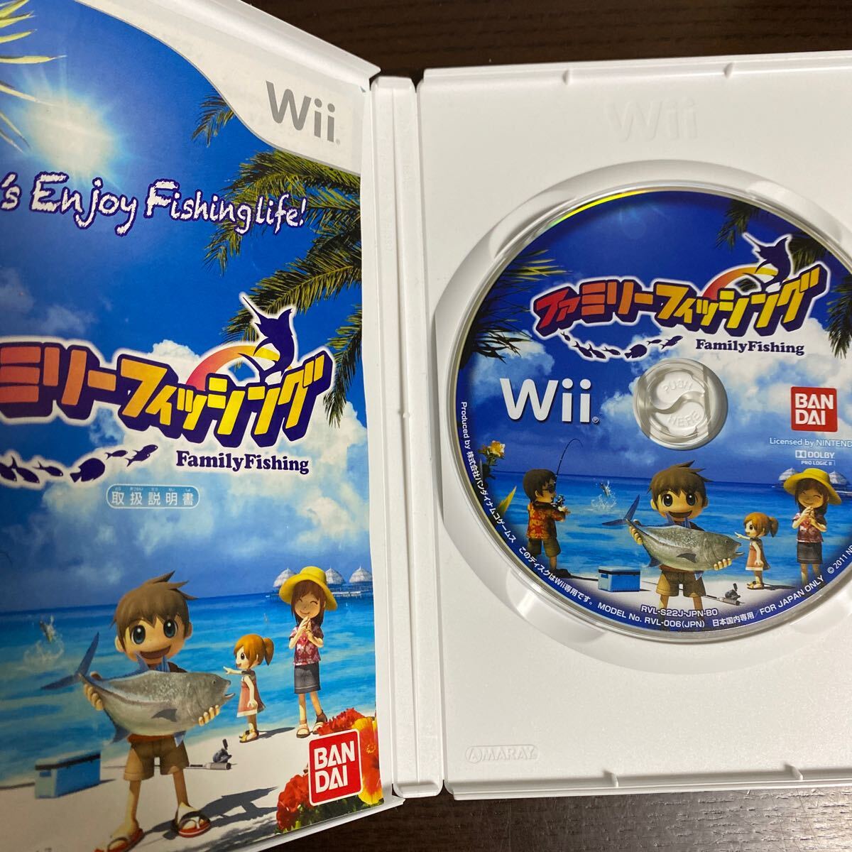 Yahoo!オークション - ファミリーフィッシング B Wiiソフト 任天堂