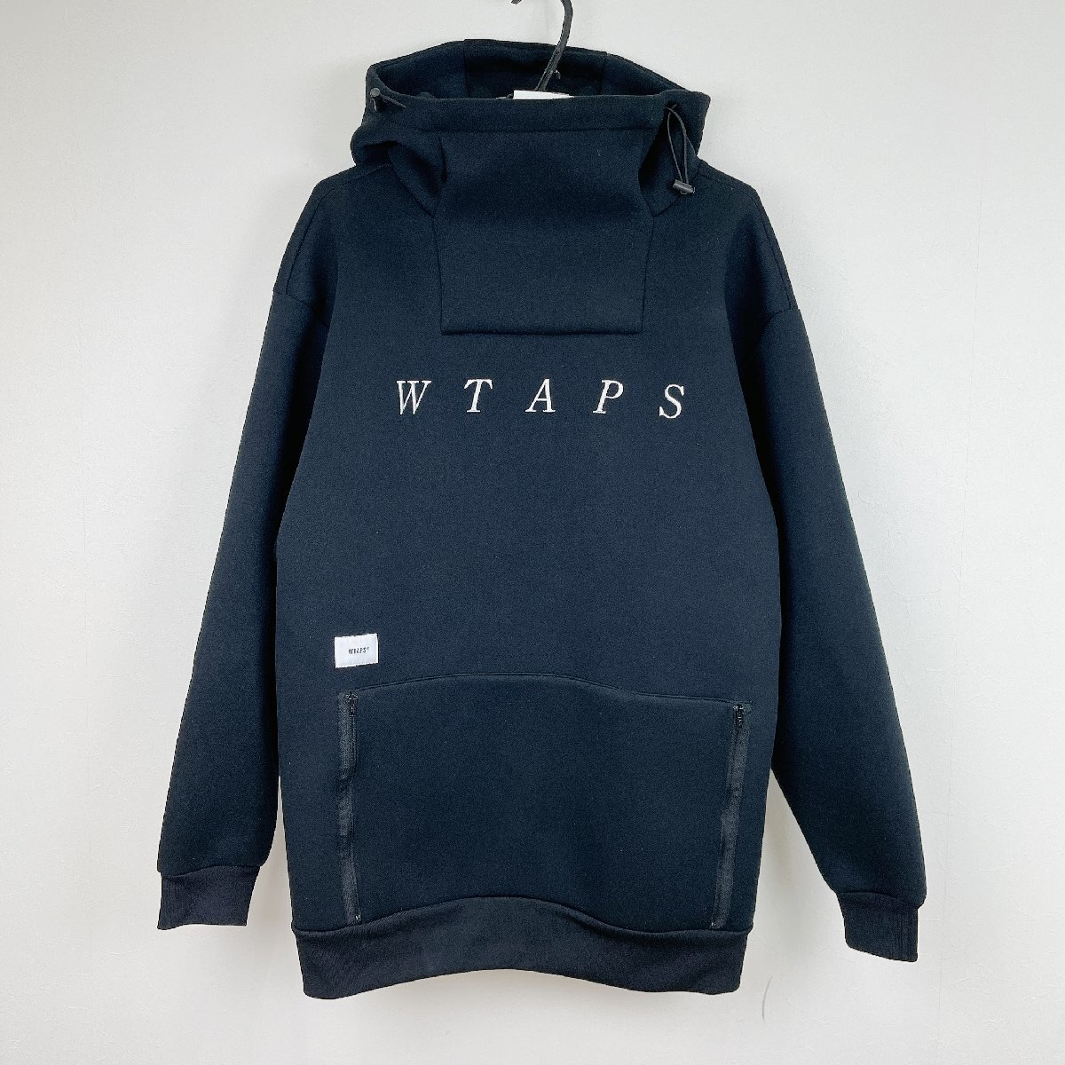 Yahoo!オークション - [P-5] WTAPS パーカー サイズ X02 ブラック ロゴ...