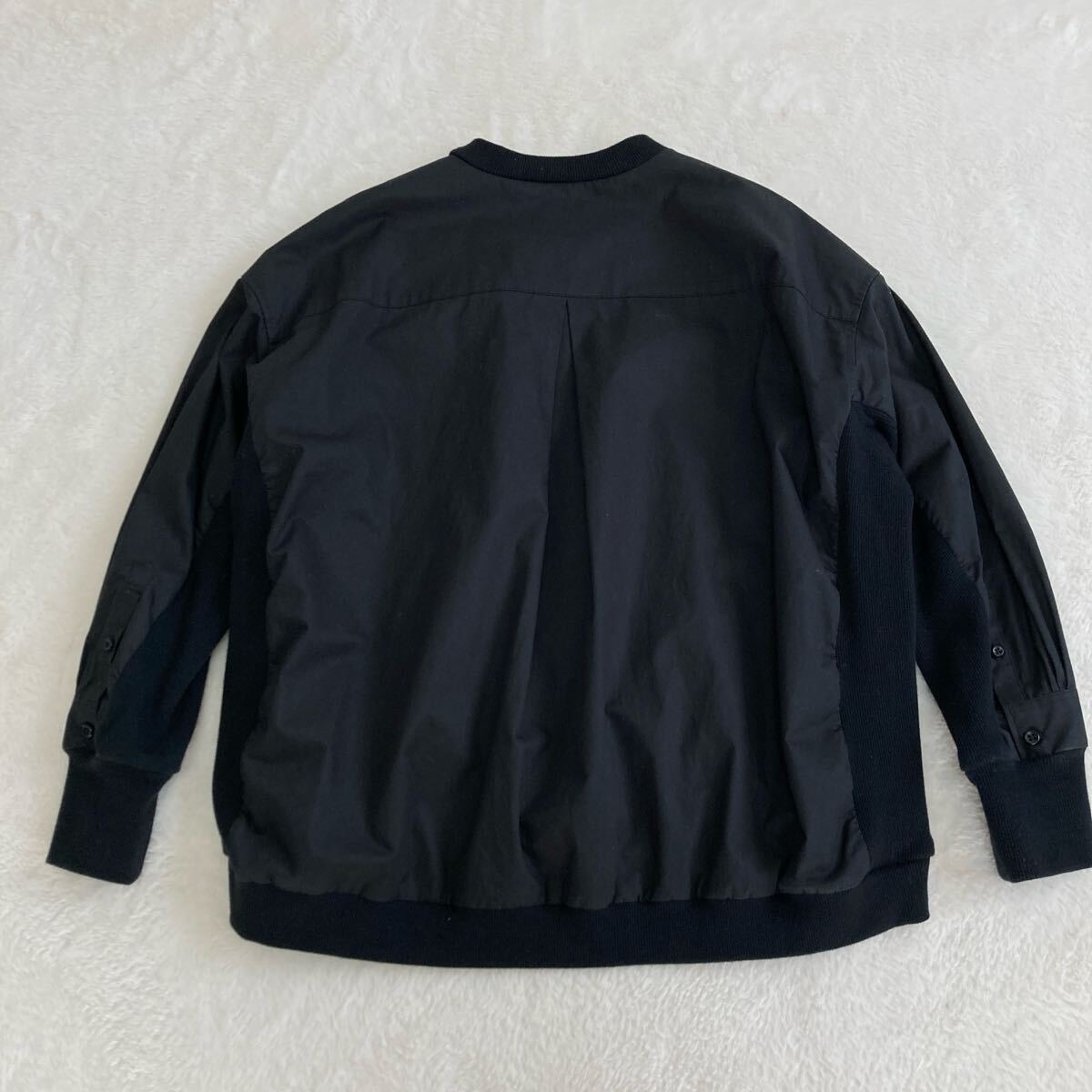 Yahoo!オークション - 希少 otii オティ コットンシャツ ブルゾン 黒 ...