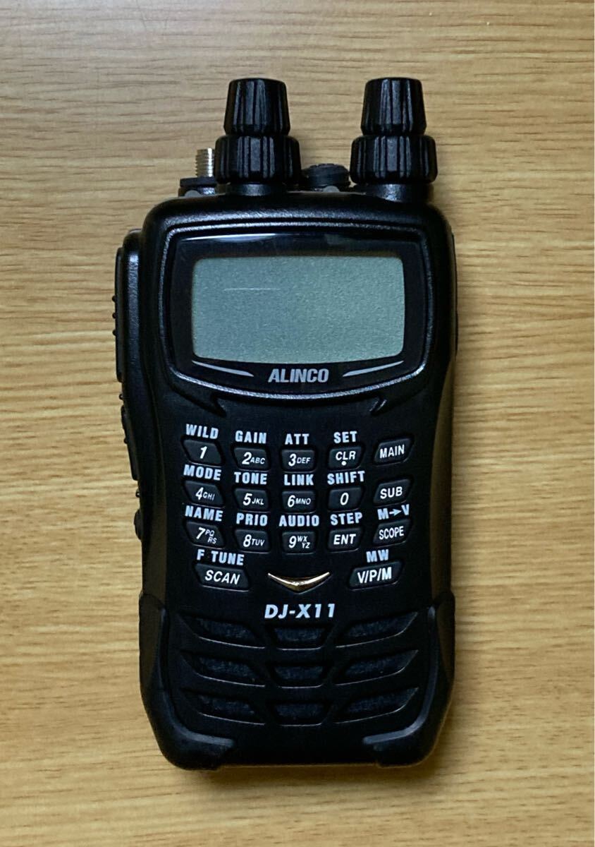 Yahoo!オークション - ALINCO DJ-X11本体 Wide Band Receiver トランシ...