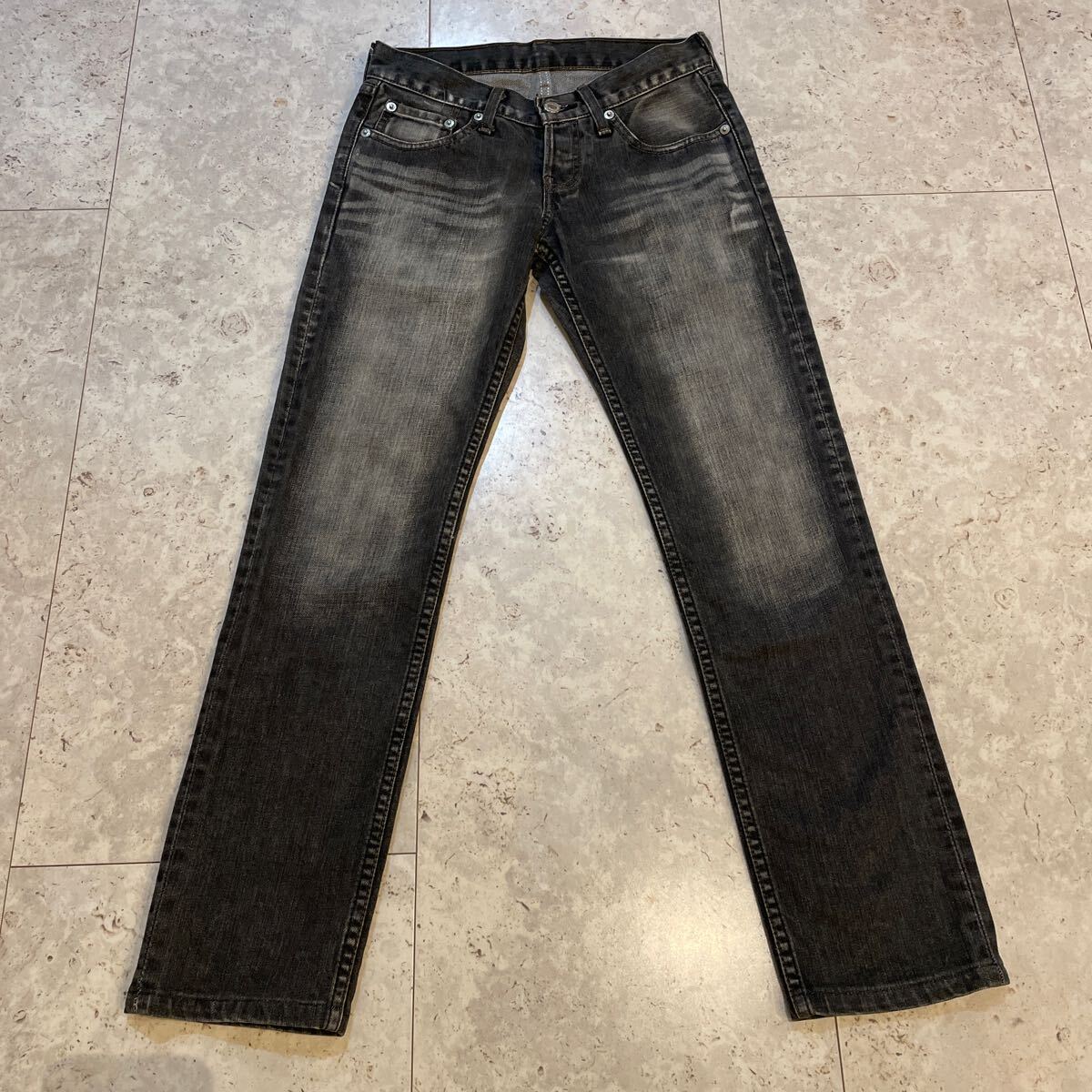 Yahoo!オークション - w27 良好 リーバイス levi's 599-03 スーパーロ...