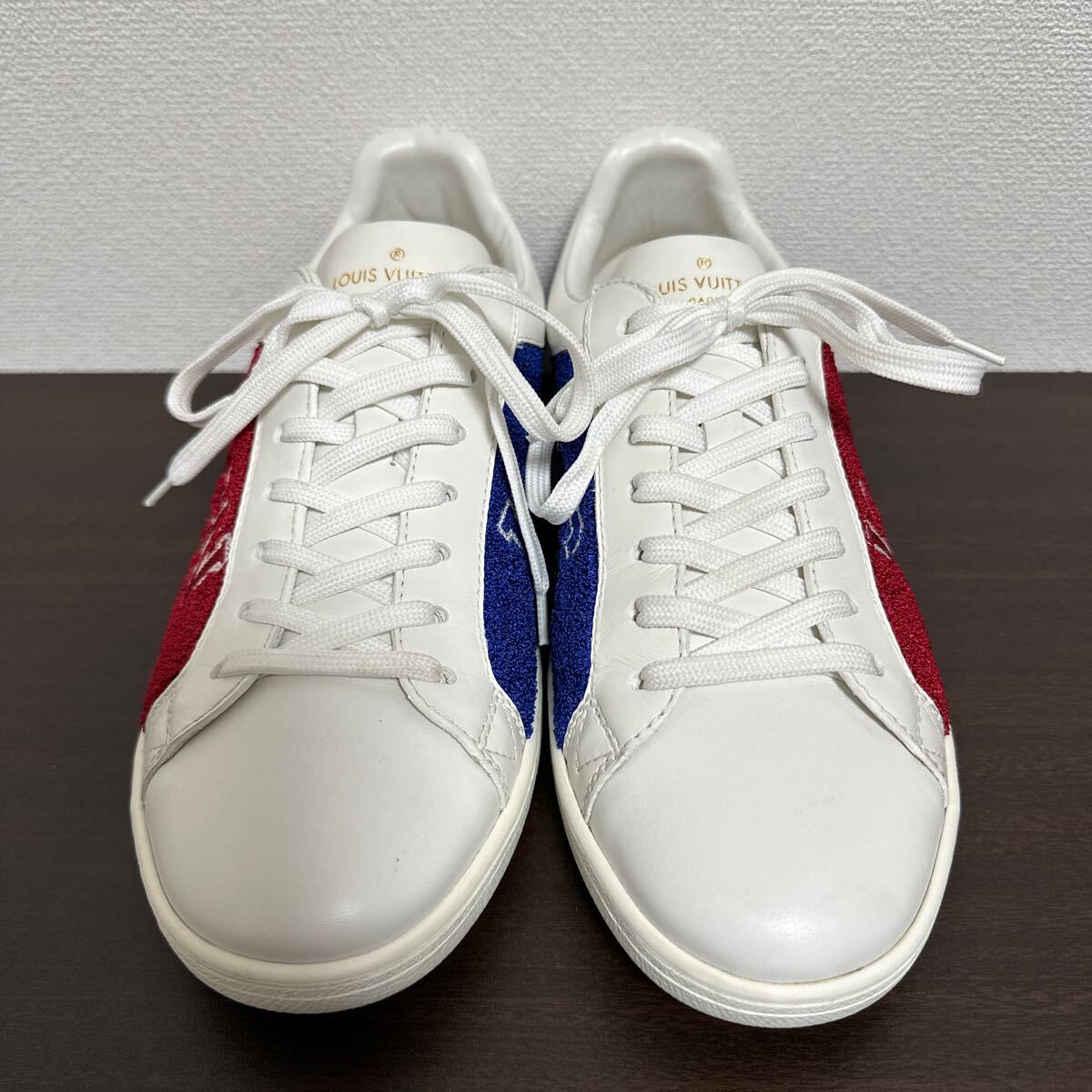 美品】LOUIS VUITTON ルイヴィトン ルクセンブルクライン レザー 美品】LOUIS VUITTON ルイヴィトン ルクセンブルクライン レザー