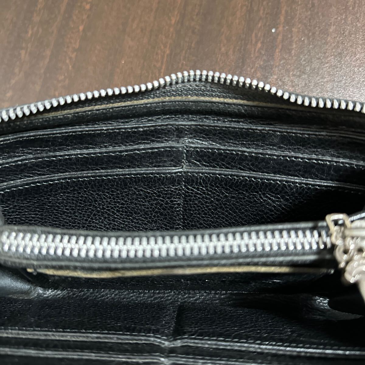 CHROME HEARTS クロムハーツ REC F ZIP 3クロス ラウンドジップ CHROME HEARTS クロムハーツ REC F ZIP 3クロス ラウンドジップ