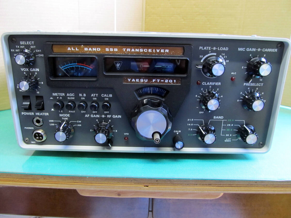 Yahoo!オークション - YAESU ヤエス HFトランシーバ FT-201 ジャンク品