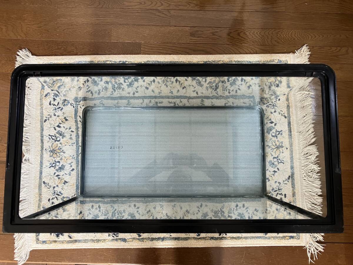 Yahoo!オークション - NISSO ニッソー ガラス水槽 曲げガラス水槽 ステ...