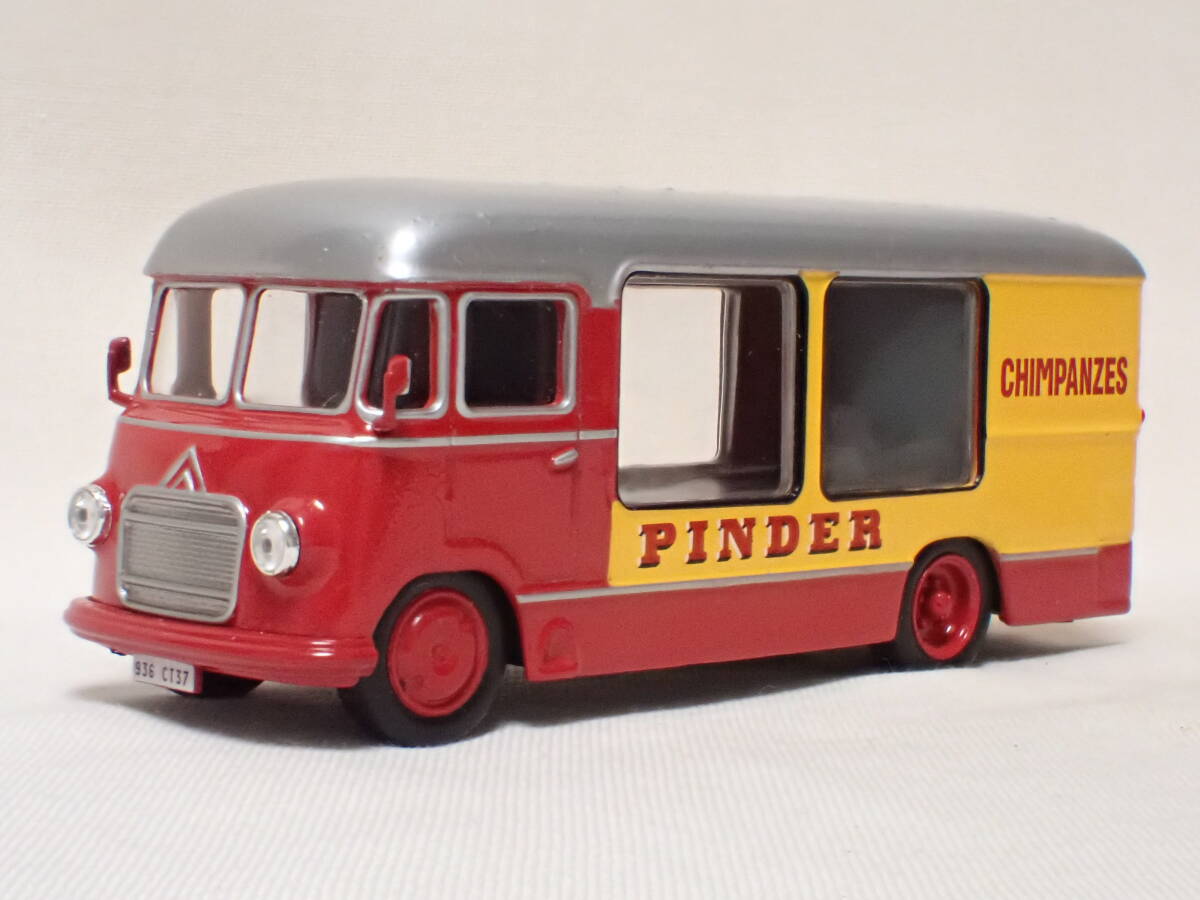 Yahoo!オークション - レア 1/64 シトロエン U23 チンパンジー サーカ...
