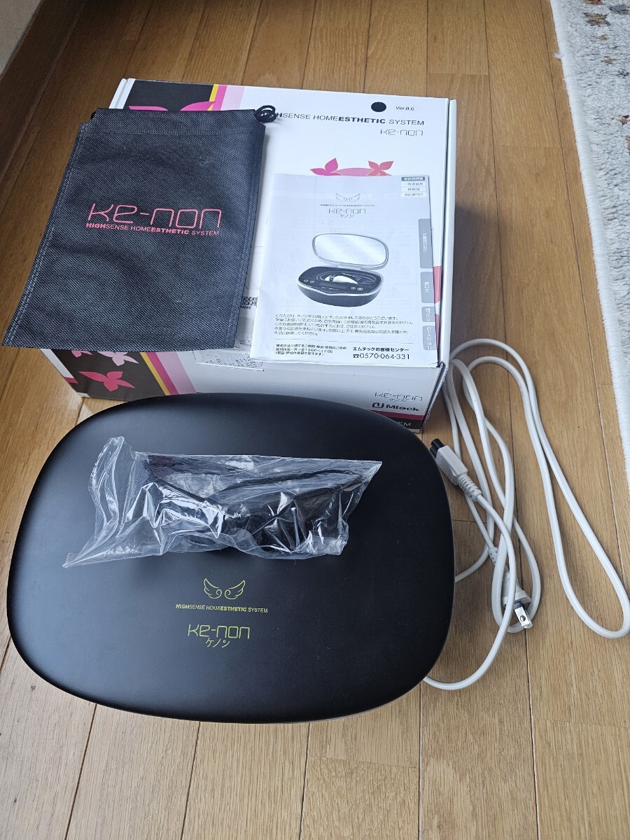 Yahoo!オークション - ケノン Ver8.6J 家庭用脱毛器 ブラック