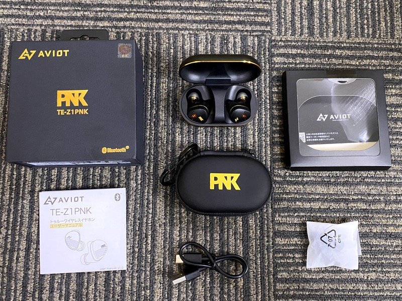 Yahoo!オークション - AVIOT TE-Z1PNK ワイヤレスイヤホン ピヤホン6 ...