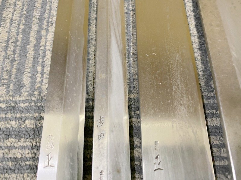 Yahoo!オークション - 築地正本 丸秀 有次 他 包丁 9本セット 1円~ S52...