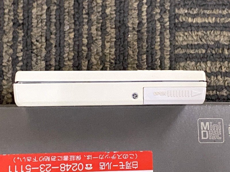 通電音出し確認済み】SONY MZ-E700 ポータブルMDプレーヤー 通電音出し確認済み】SONY MZ-E700 ポータブルMDプレーヤー