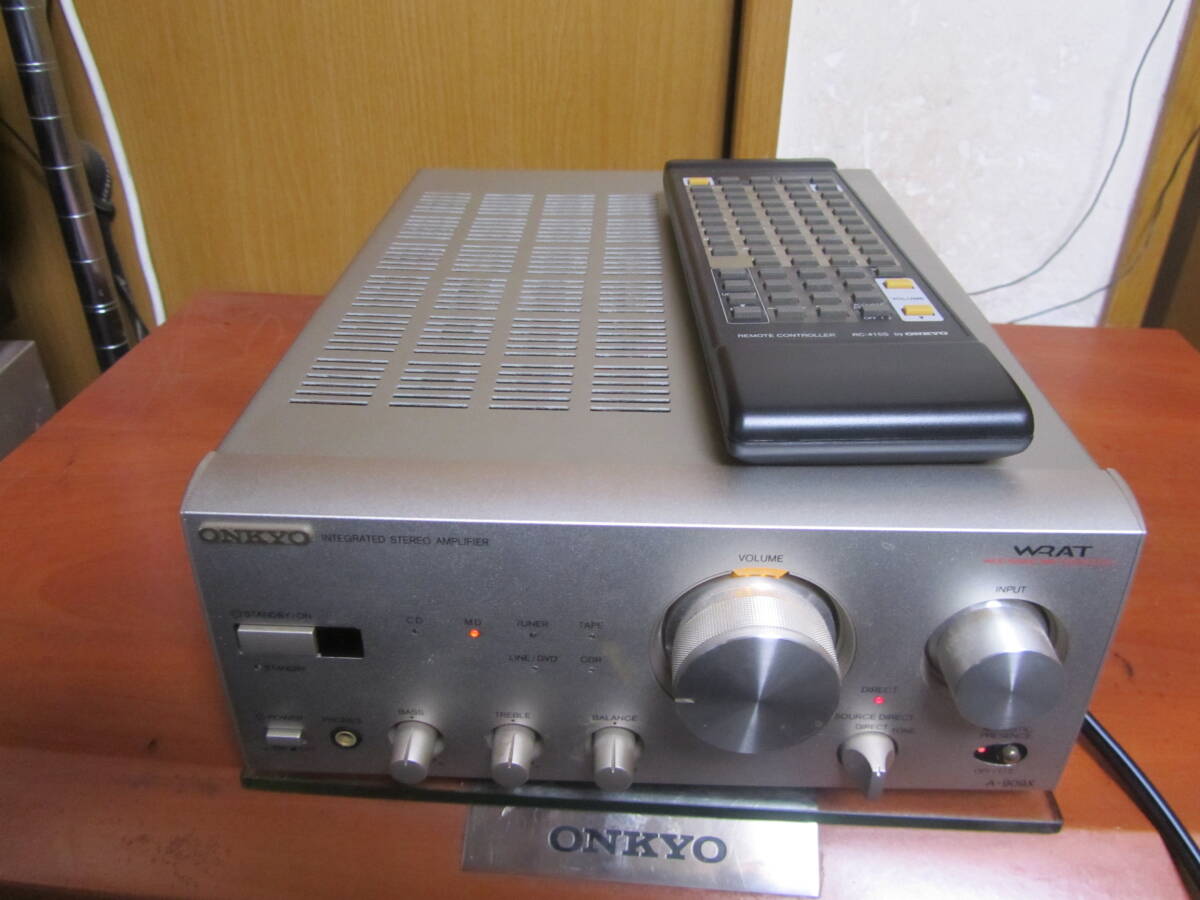 Yahoo!オークション - ONKYO A-909X 動作良好 リモコン付