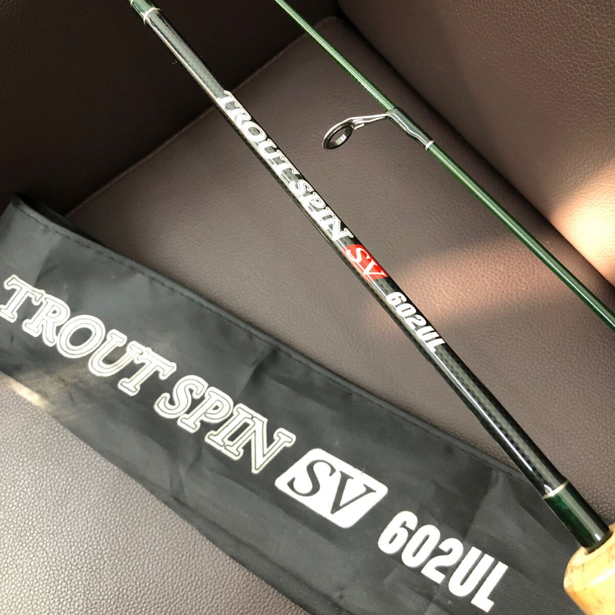 Yahoo!オークション - 釣り竿 SZM TROUT SPIN SV 602UL 保管品